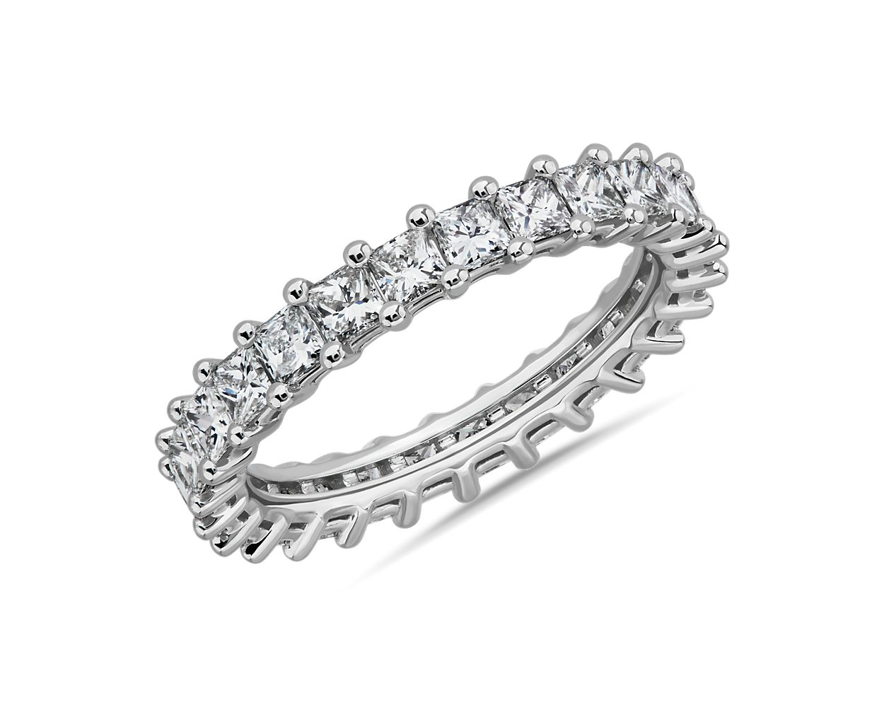 Princess Cut Eternity Ring in Platinum (2 ct. tw.)
