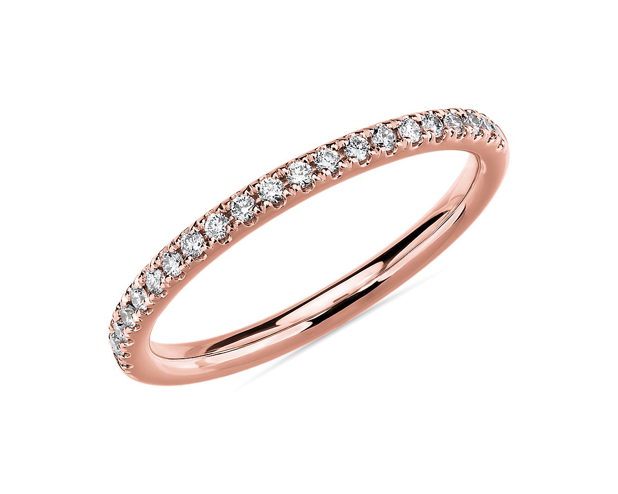 Women's Rose Gold Wedding Rings | Blue Nile