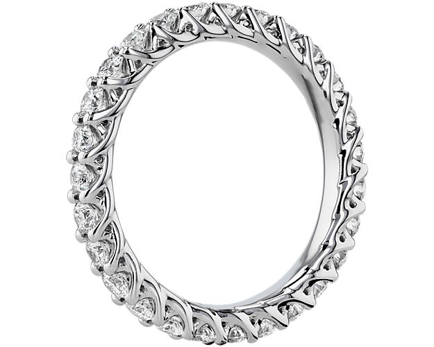 Tessere Weave Diamond Eternity Ring in Platinum (1 ct. tw.)