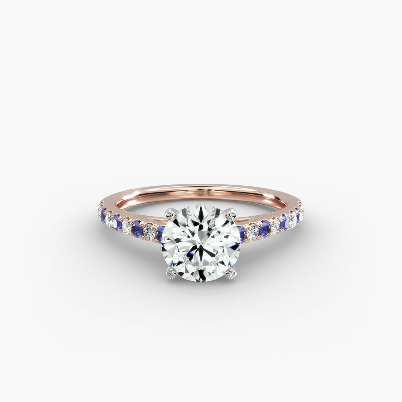 Blue nile riviera pave diamond ring store