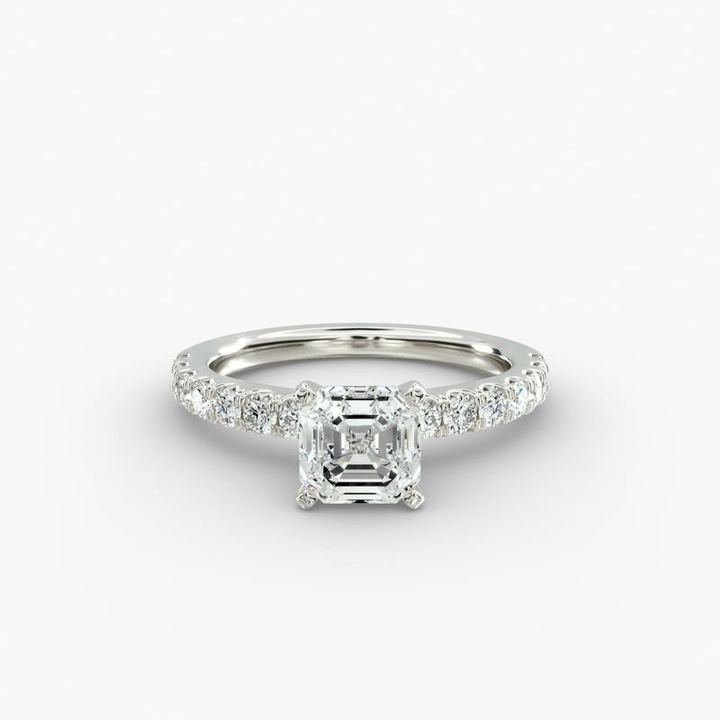 Square Cut Engagement Rings | Blue Nile