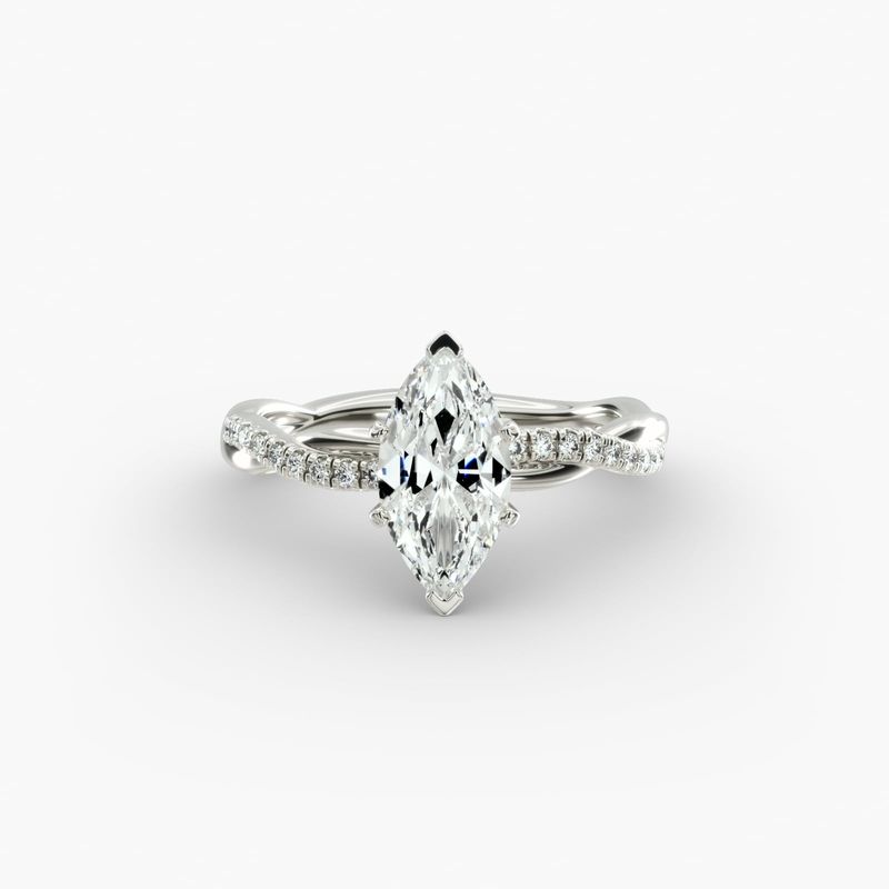 Marquise Engagement Rings Blue Nile