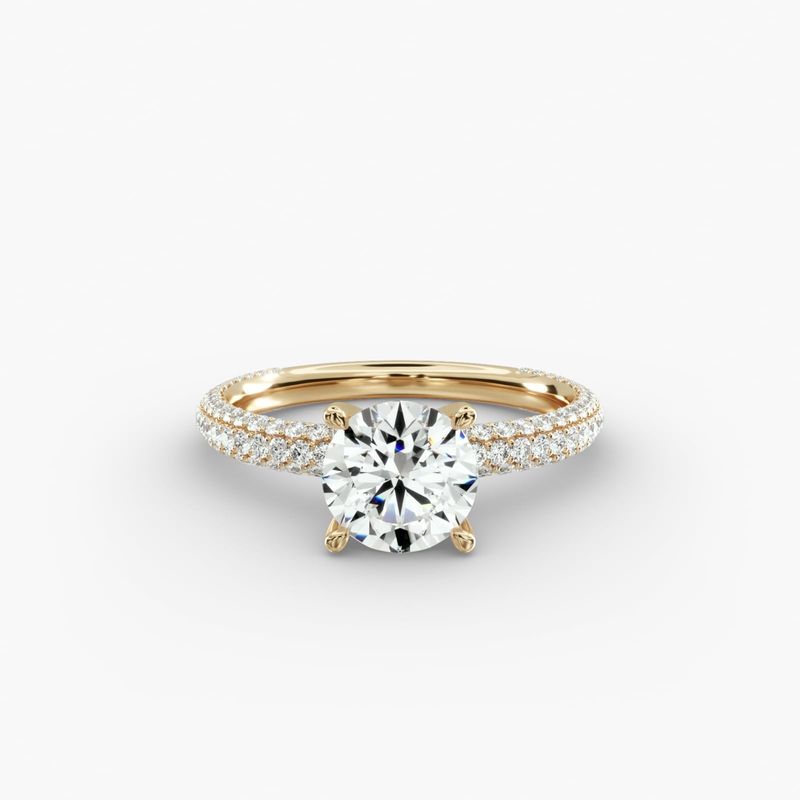 Blue nile yellow diamond store