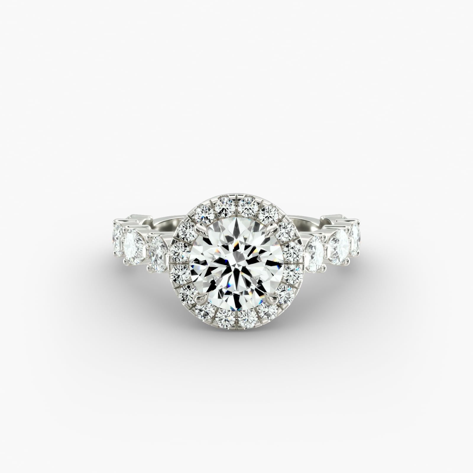 Halo Engagement Rings Blue Nile