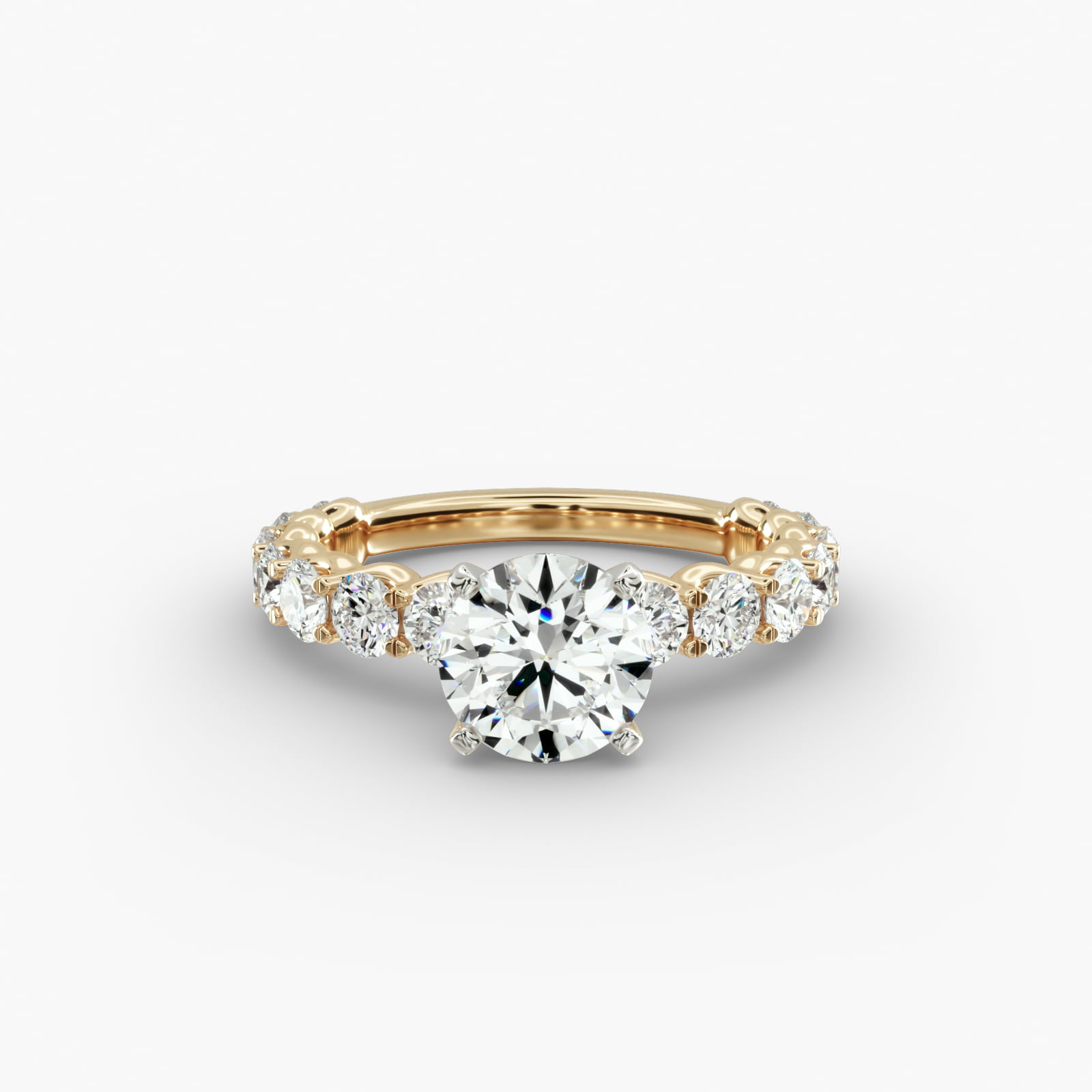 Selene Diamond Engagement Ring in 14k Yellow Gold (1 1/3 ct. tw.)
