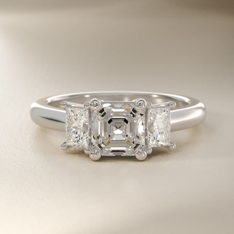 square shaped wedding ring