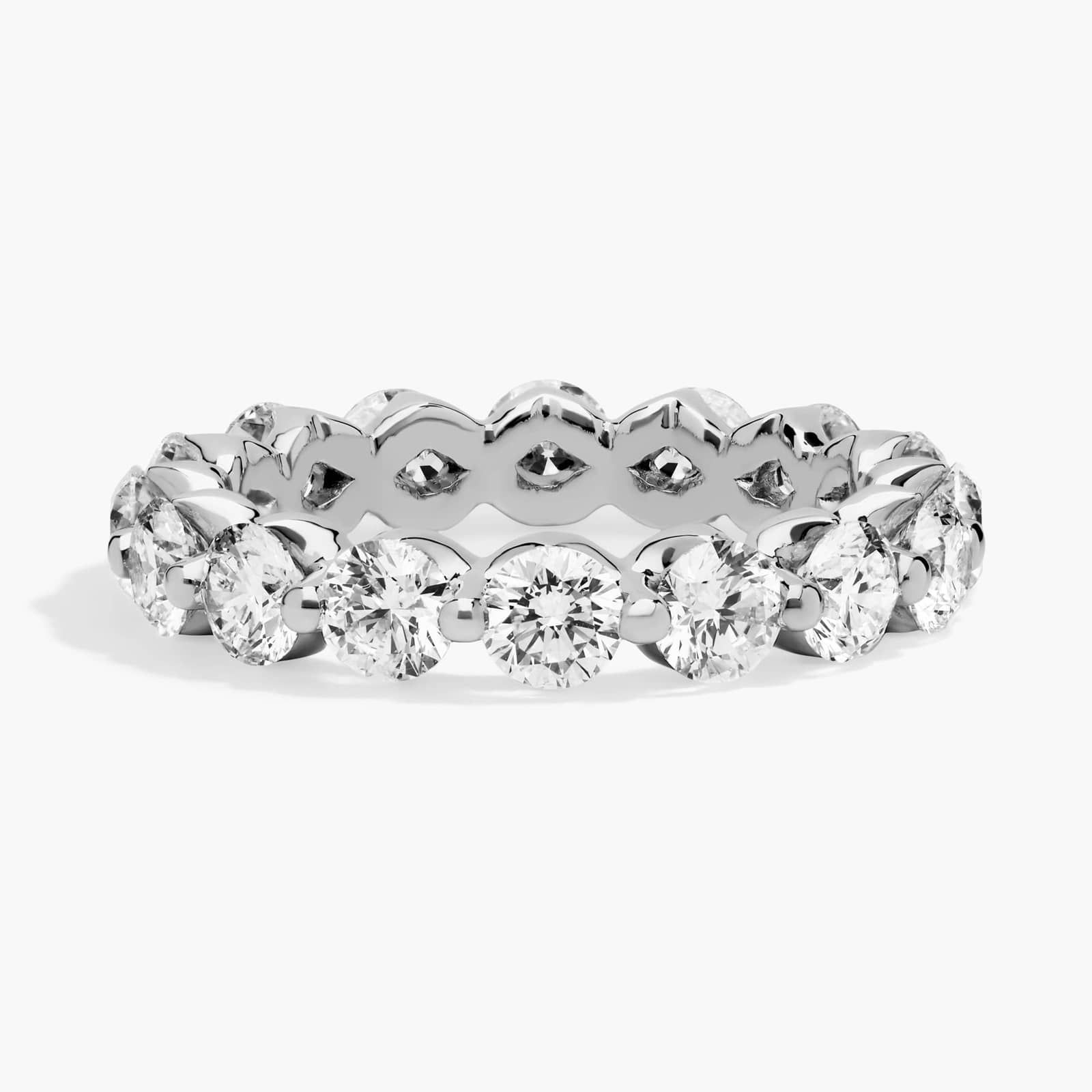 Floating Diamond Eternity Ring in 14k White Gold (3/4 ct. tw.)
