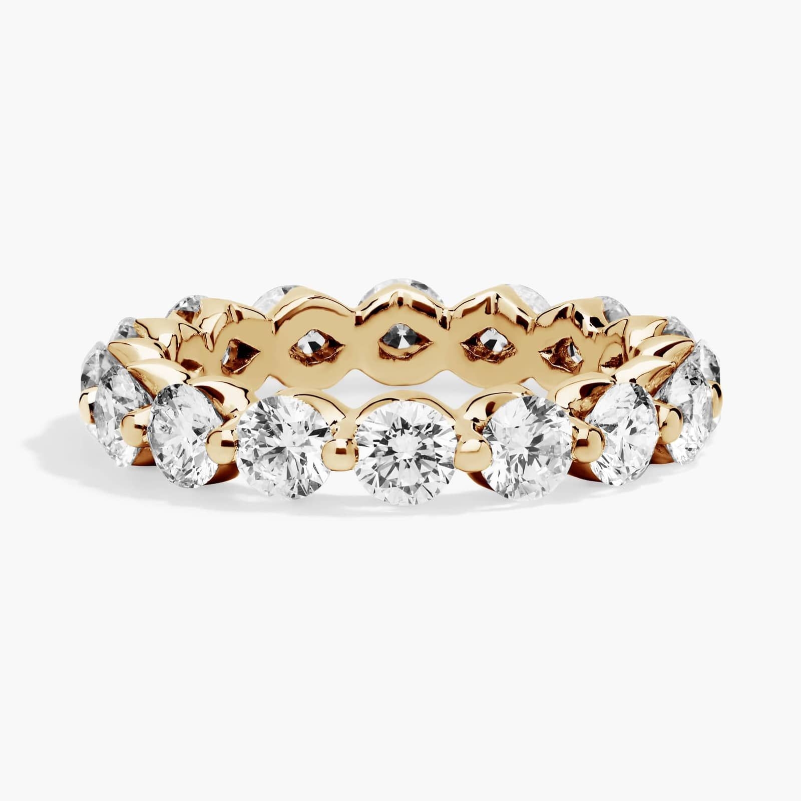 Floating Diamond Eternity Ring in 14k Yellow Gold (1 ct. tw.)
