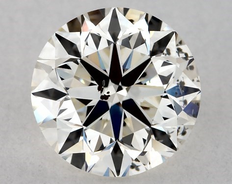 0.81 Carat K-SI2 Very Good Cut Round Diamond
