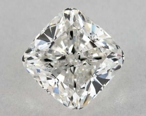 GIA 1.79 Carat H-SI2 Ideal Cut Cushion Modified Diamond
