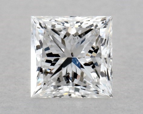 0.32 Carat D-SI1 Princess Cut Diamond