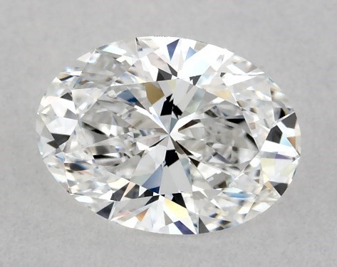 GIA 0.81 Carat D-VS1 Ideal Cut Oval Lab-Grown Diamond