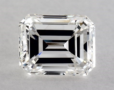 0.70 Carat F-VS2 Emerald Cut Diamond