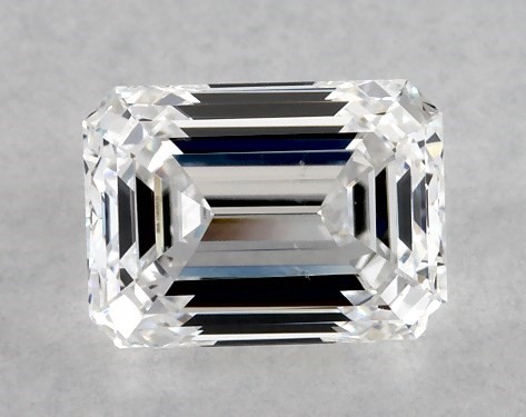 GIA 1.01 Carat D-VS2 Ideal Cut Emerald Diamond