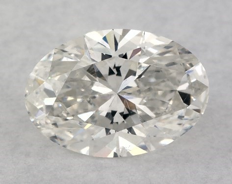 0.80 Carat G-SI2 Oval Cut Diamond