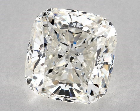 3.01 Carat H-SI1 Cushion Modified Cut Diamond