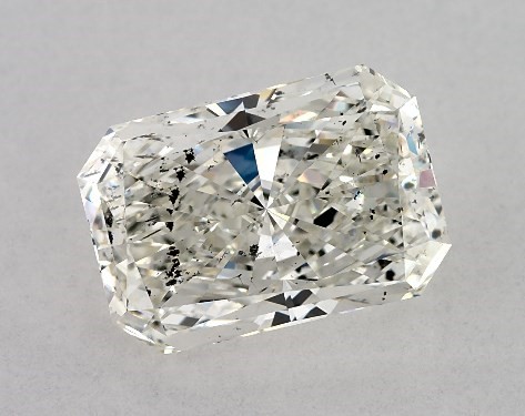 3.01 Carat I-SI2 Radiant Cut Diamond