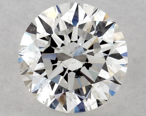 0.50 Carat G-SI1 Excellent Cut Round Diamond