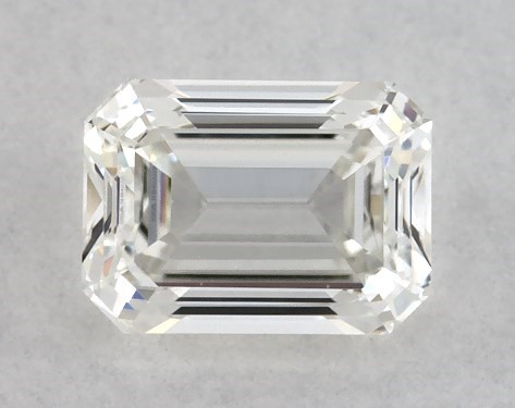 0.35 Carat H-VVS1 Emerald Cut Diamond