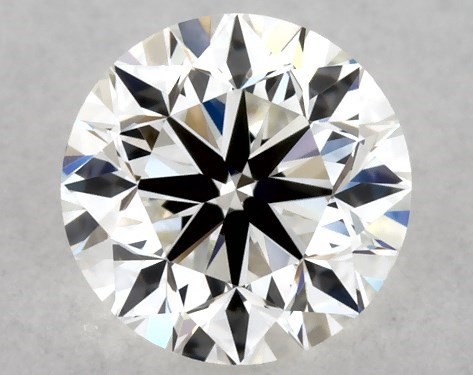 GIA 0.40 Carat I-VVS1 Very Good Cut Round Diamond