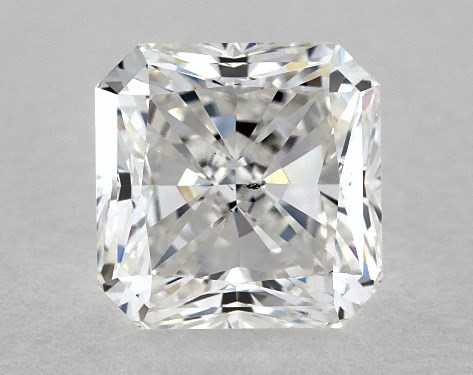 GIA 1.01 Carat G-SI1 Very Good Cut Square Radiant Diamond