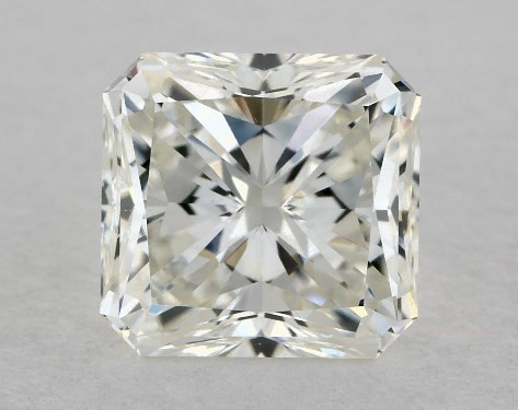 GIA 1.00 Carat I-VVS2 Very Good Cut Square Radiant Diamond