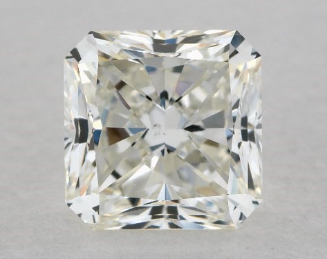 GIA 1.00 Carat J-SI1 Very Good Cut Square Radiant Diamond