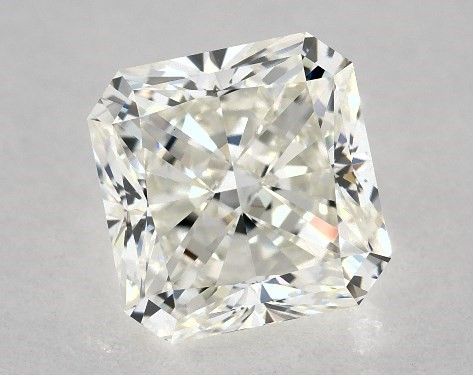 GIA 1.02 Carat J-VS2 Ideal Cut Square Radiant Diamond