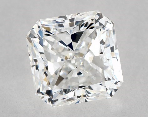 0.93 Carat F-VVS1 Square Radiant Cut Diamond