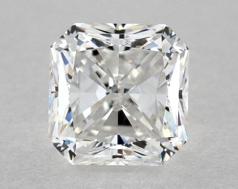 0.90 Carat F-VVS1 Square Radiant Cut Diamond