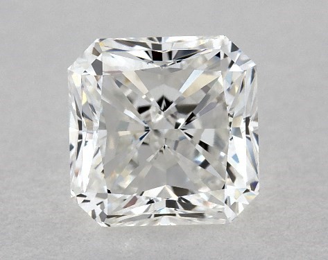 0.90 Carat F-VVS2 Square Radiant Cut Diamond