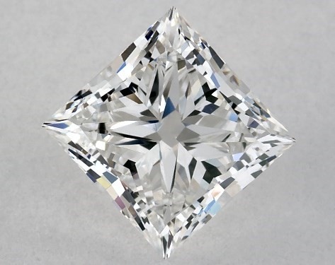 GIA 1.00 Carat F-VS2 Astor Cut Princess Diamond
