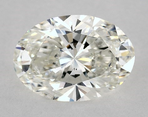 GIA Lab-Grown 2.08 Carat H-VS2 Oval Cut Diamond
