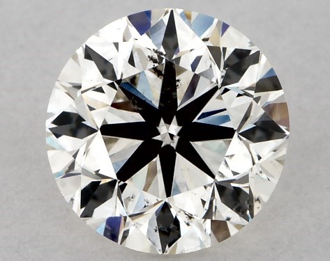 1.00 Carat K-SI2 Very Good Cut Round Diamond