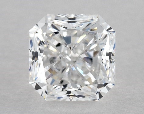 1.00 Carat E-VS1 Square Radiant Cut Diamond