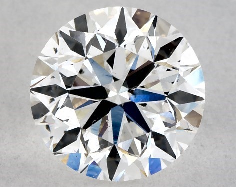0.81 Carat D-SI1 Very Good Cut Round Diamond