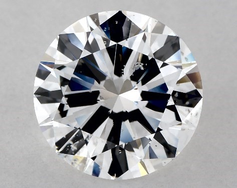 GIA 3.00 Carat D-SI2 Very Good Cut Round Diamond