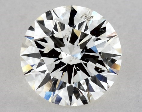 0.81 Carat I-SI2 Excellent Cut Round Diamond
