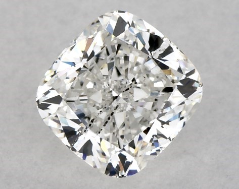 1.02 Carat G-SI2 Cushion Modified Cut Diamond