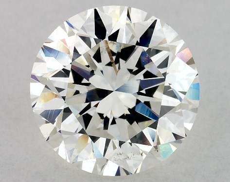 3.00 Carat I-SI1 Very Good Cut Round Diamond