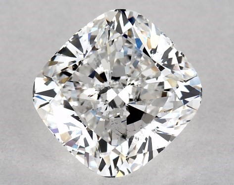 GIA 1.21 Carat F-SI2 Ideal Cut Cushion Modified Diamond