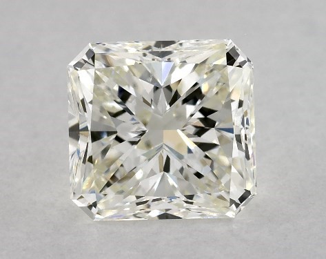 GIA 1.51 Carat J-VS2 Good Cut Square Radiant Diamond