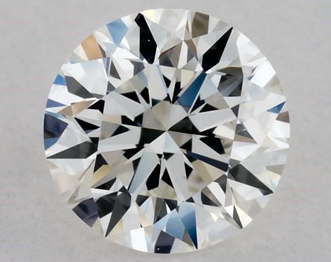 0.54 Carat H-VS1 Excellent Cut Round Diamond