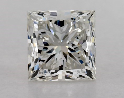 GIA 0.90 Carat I-SI1 Very Good Cut Princess Diamond