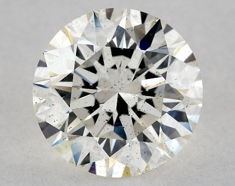 2.12 Carat J-SI2 Excellent Cut Round Diamond