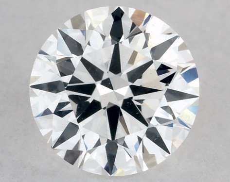 0.53 Carat E-SI1 Excellent Cut Round Diamond