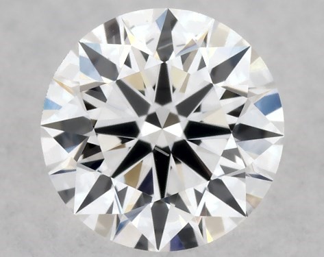 Lab-Grown 0.34 Carat D-SI1 Ideal Cut Round Diamond