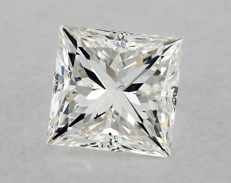 1.00 Carat I-SI1 Princess Cut Diamond