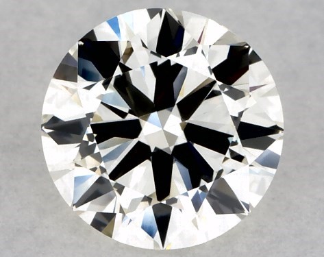 0.90 Carat K-VVS2 Very Good Cut Round Diamond
