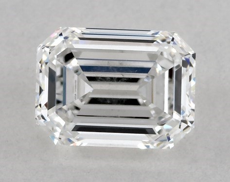 0.70 Carat F-SI2 Emerald Cut Diamond
